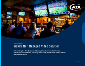 Visium MVP Managed Video Solution - ATX Networks