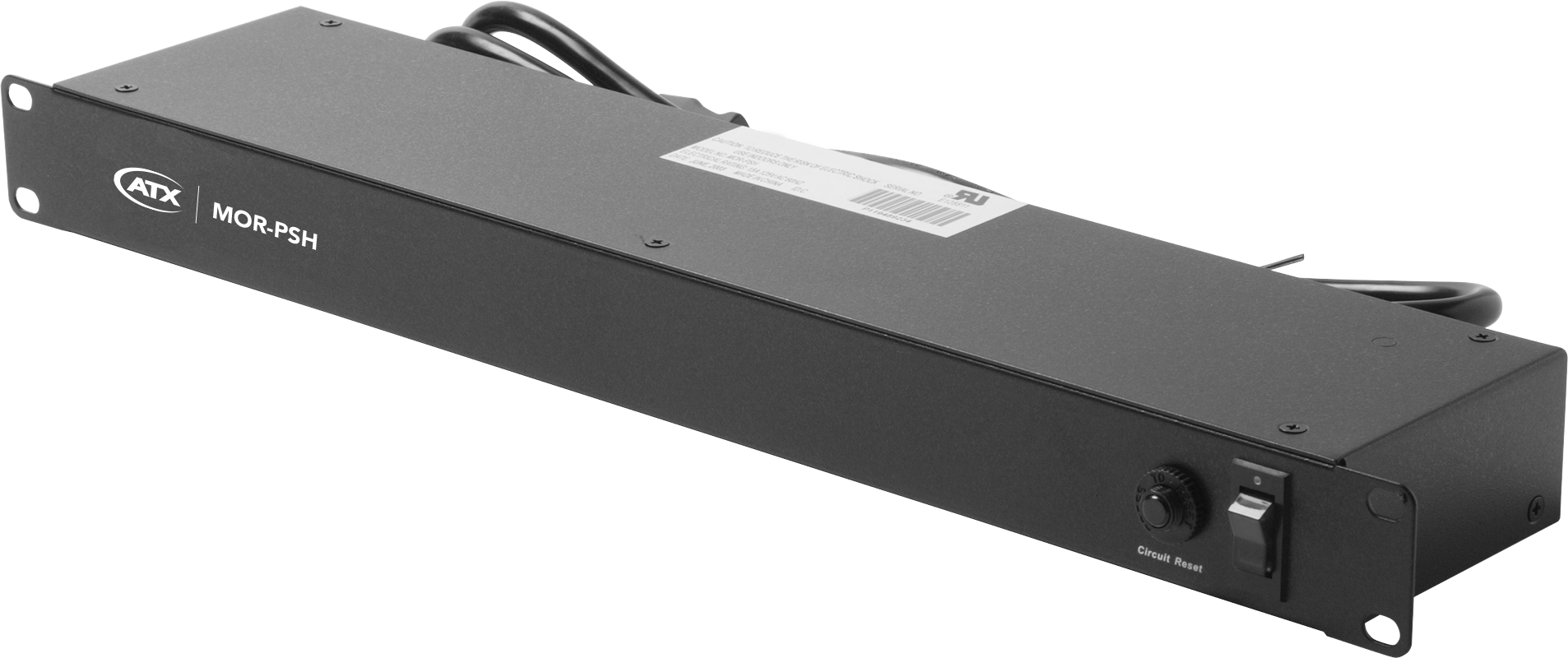 MOR-PSH: Horizontal Rack Mount Power Distribution Strip - ATX Networks