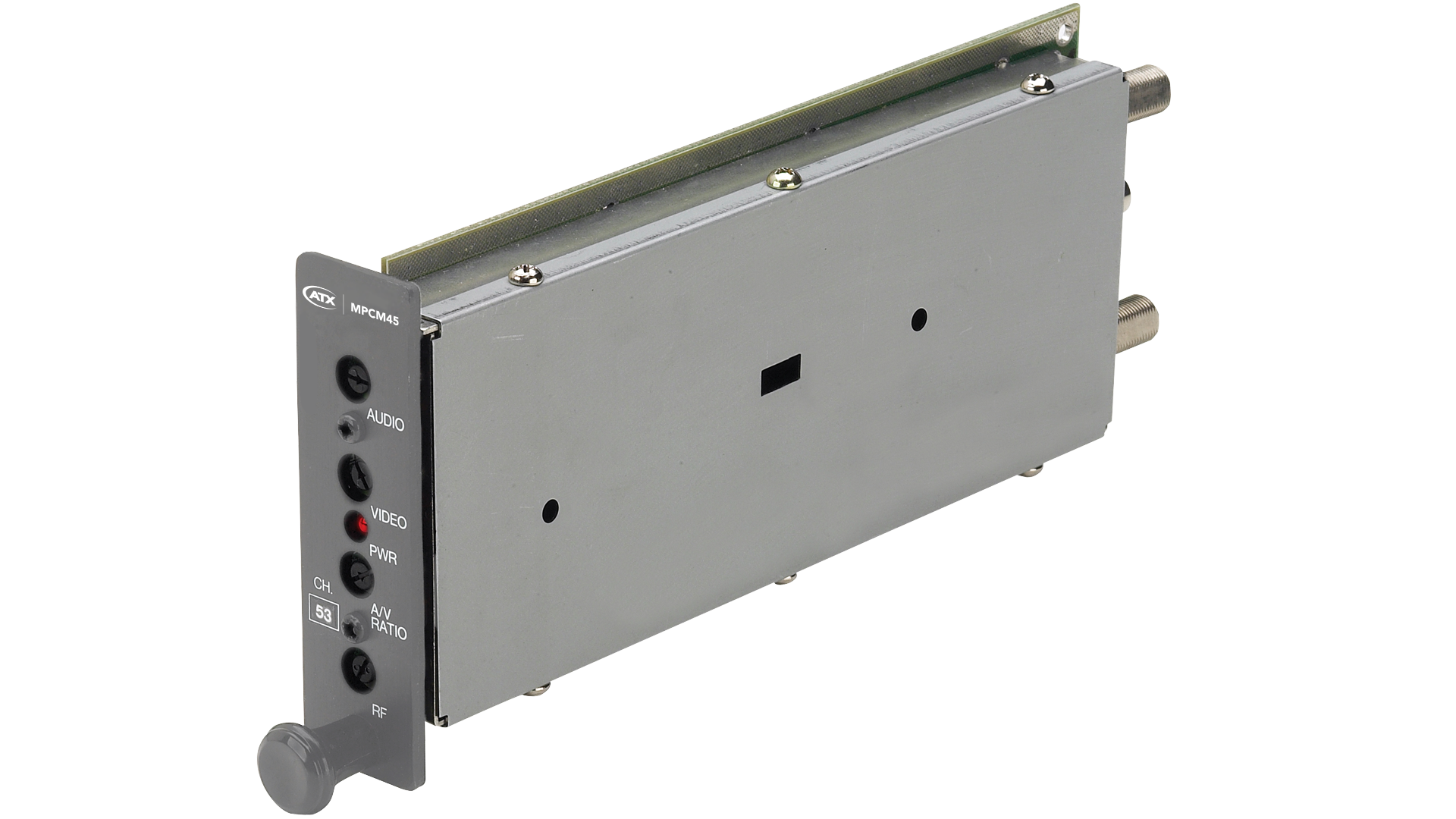 MPCM45: SAW Filtered Single Channel A/V Mini-Modulator - ATX Networks